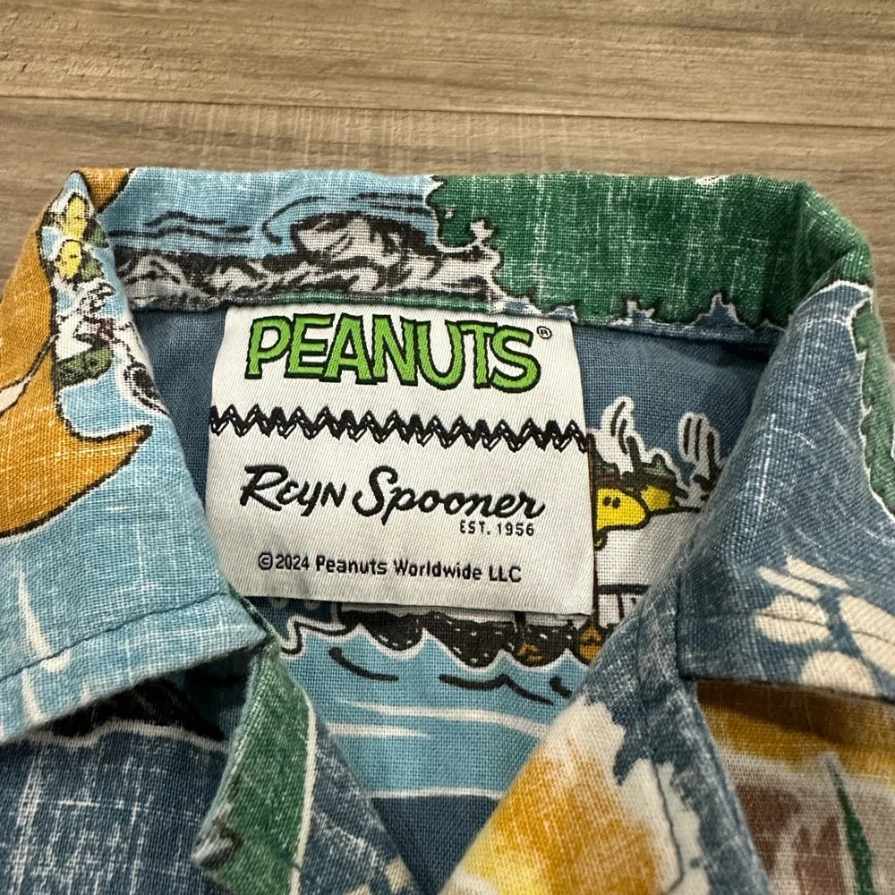 reyn spooner | Shirts & Tops | Peanuts X Reyn Spooner Camp Snoopy Aloha ...